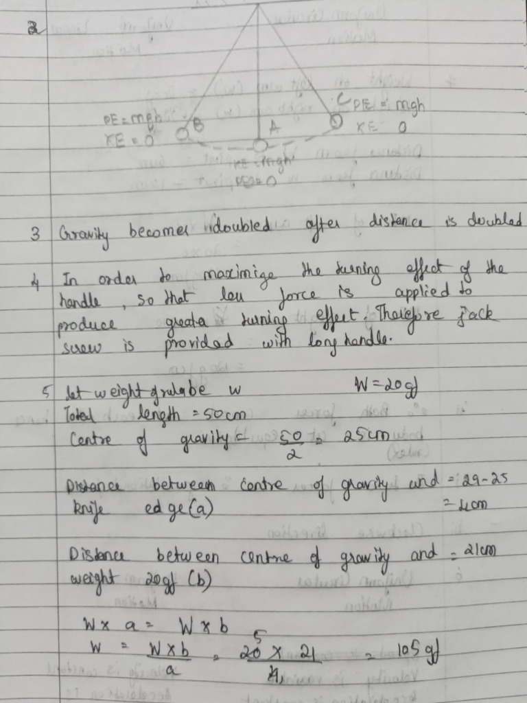 Physics Test 1 | PDF