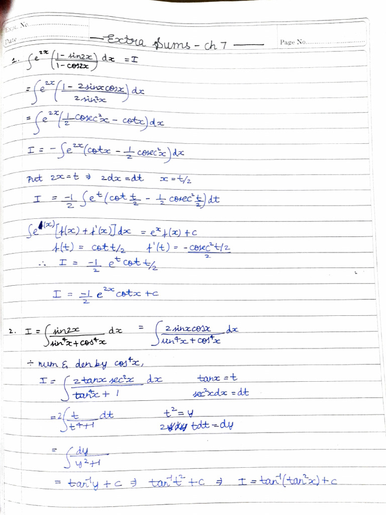 Advanced Integration Techniques | PDF