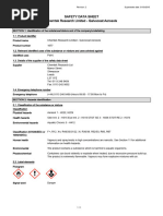 MSDS Ultra Coolant | PDF | Firefighting | Dangerous Goods