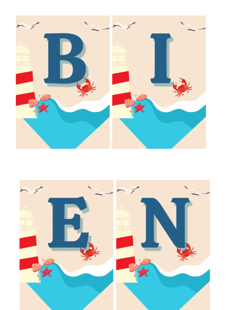 Cartel Bienvenidos | PDF