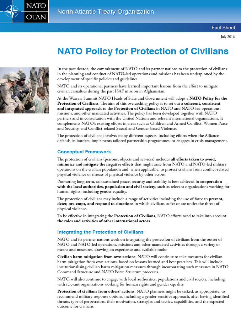Nato PPC | PDF | Nato | Human Rights