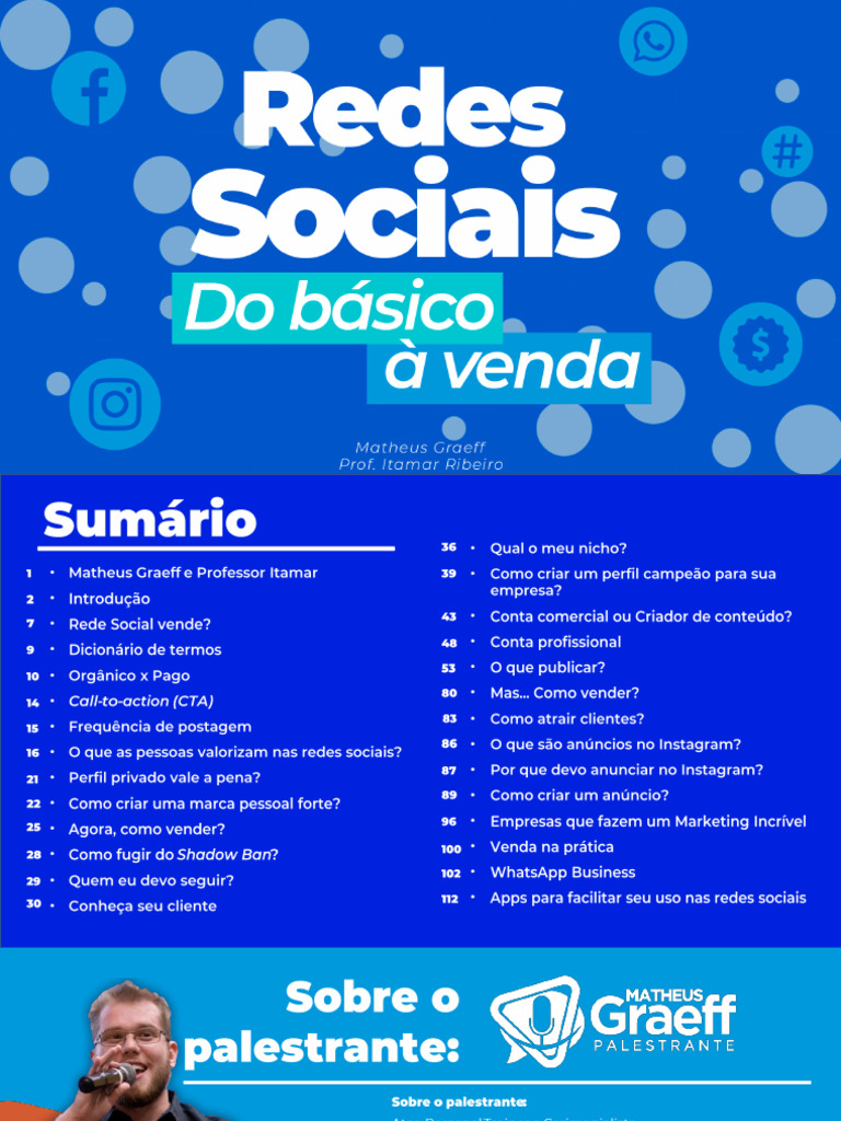 Ebook Redes Sociais - Do Básico A Venda | PDF | Carreira e Crescimento ...