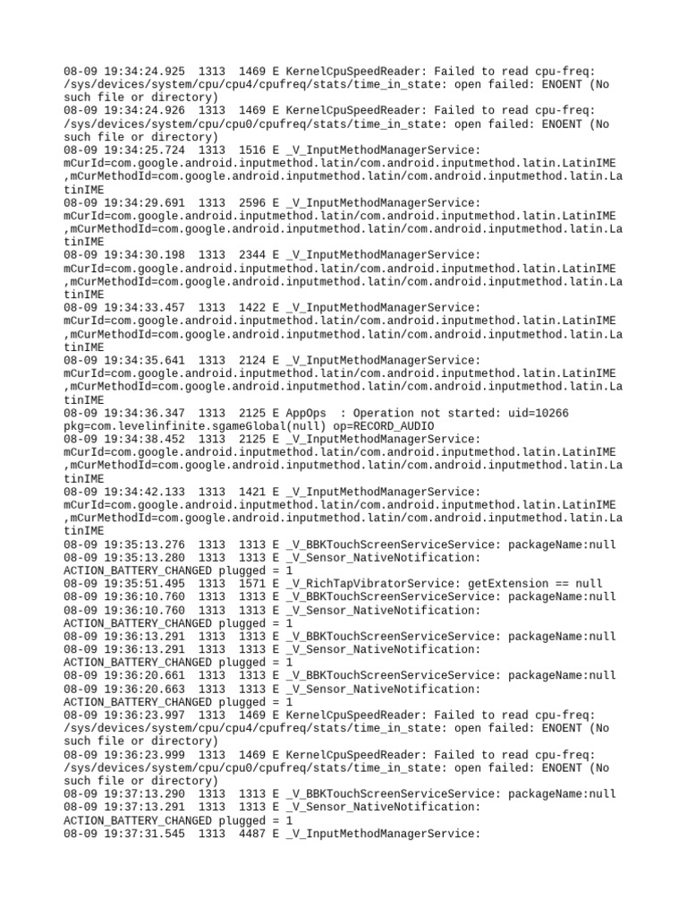 Log | PDF | Mobile Software | Smartphone