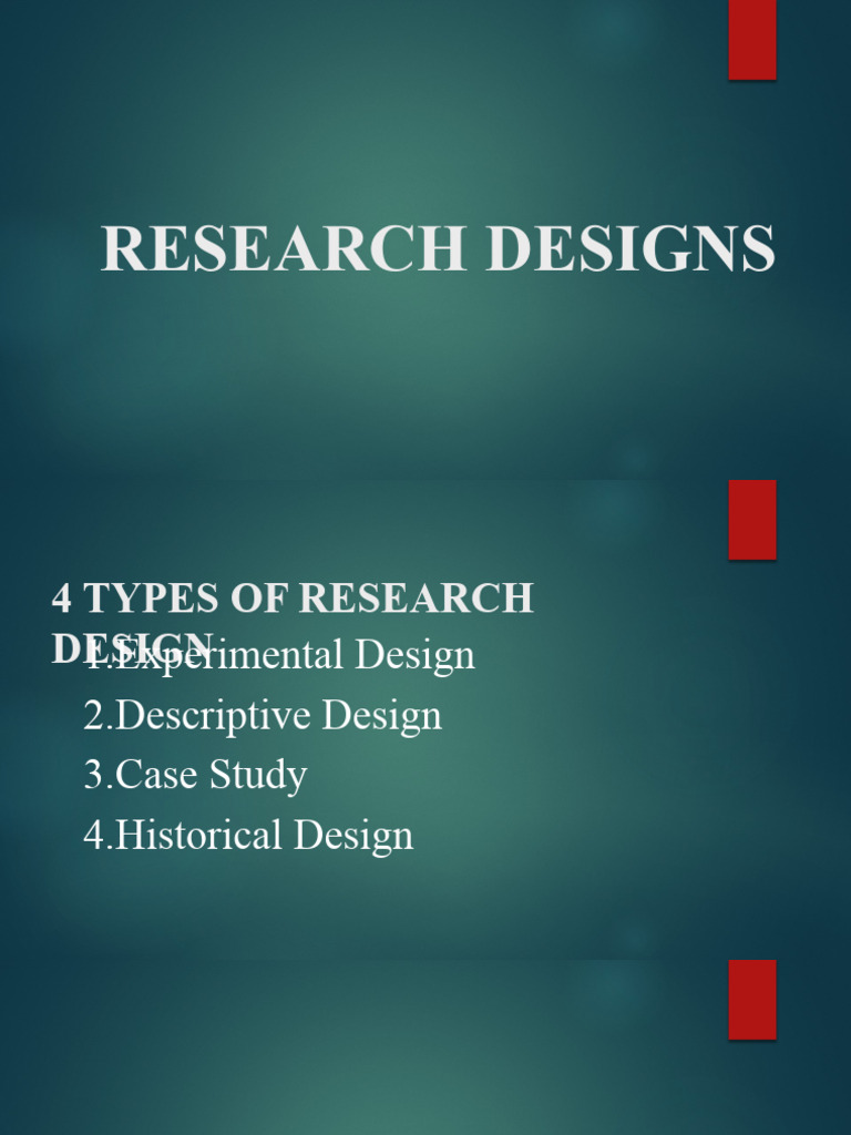 Research Designs Autosaved | PDF | Scientific Method | Causality