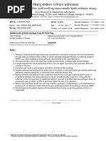 RT PCR Test Report | PDF | Epidemiology | Health Care
