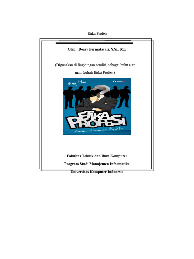 5materi - Etprof - Pert 05 | PDF