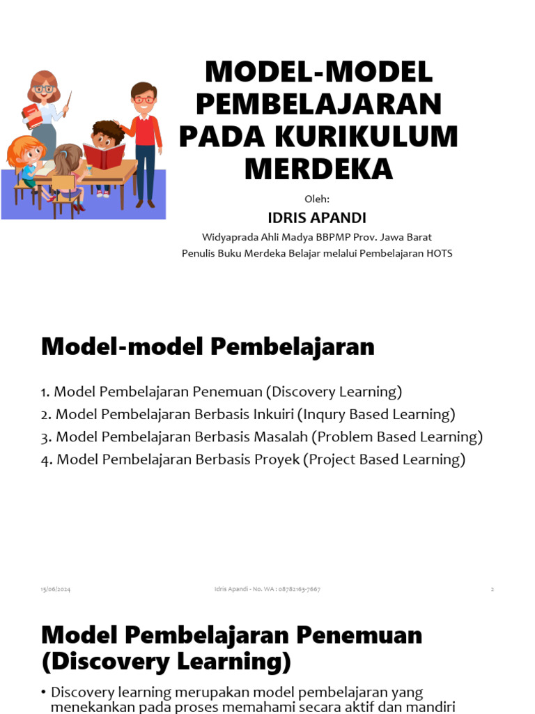 Model Pembelajaran Kurikulum Merdeka | PDF