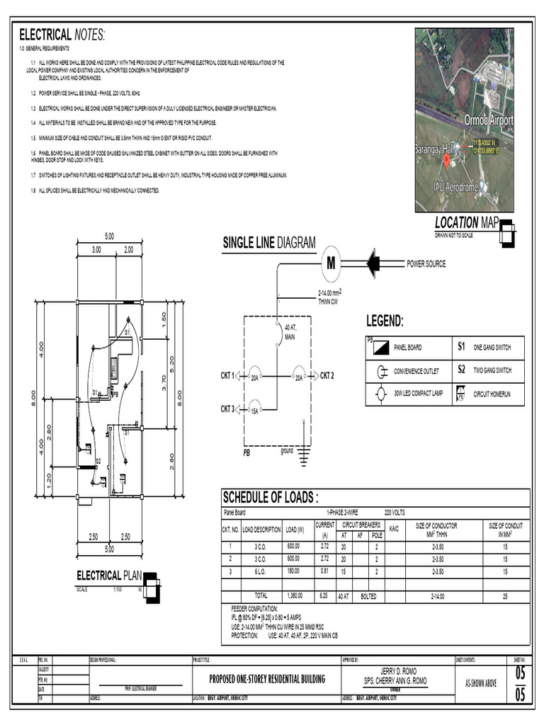 Electrical Notes:: Location Map | PDF | Electrical Wiring | Electricity