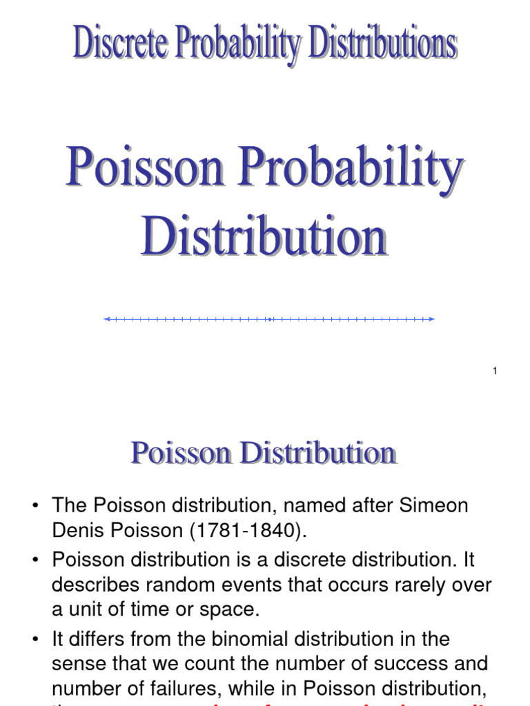 Poisson Distribution Explained | PDF | Poisson Distribution | Teaching ...