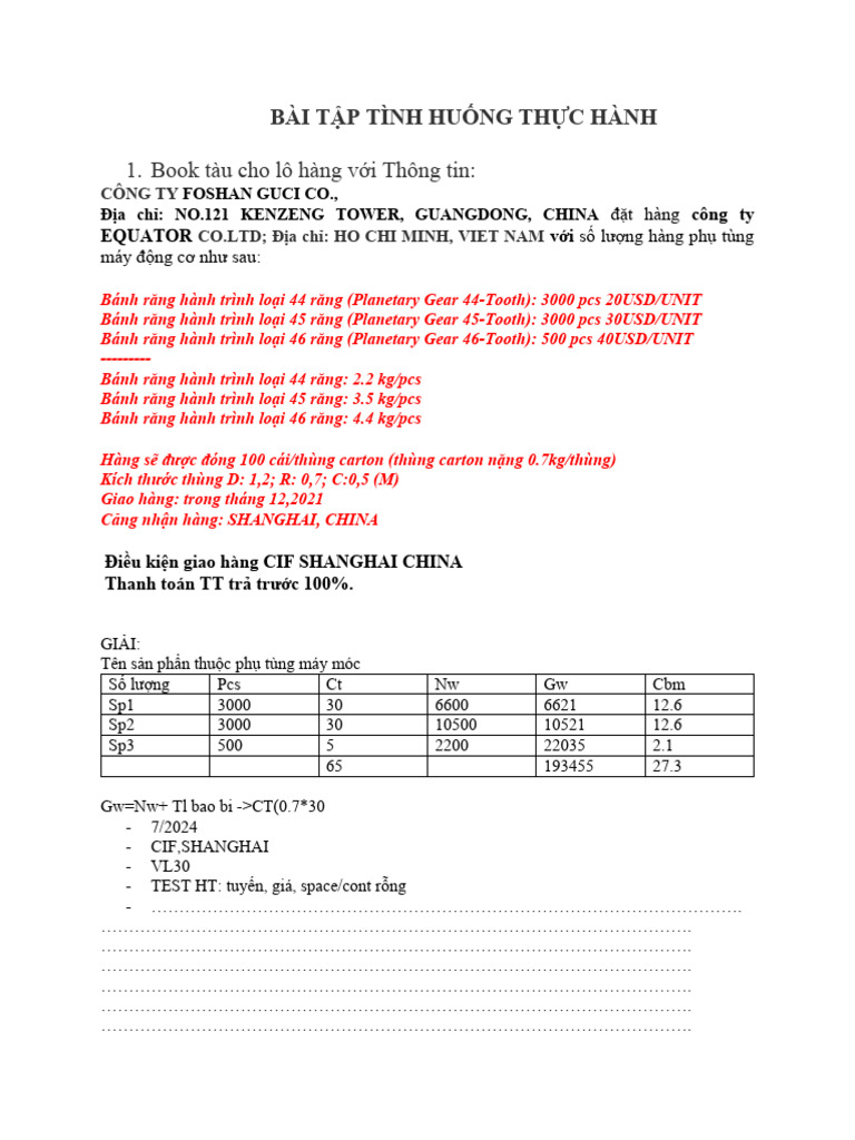 1.bai Tap Thuc Hanh | PDF