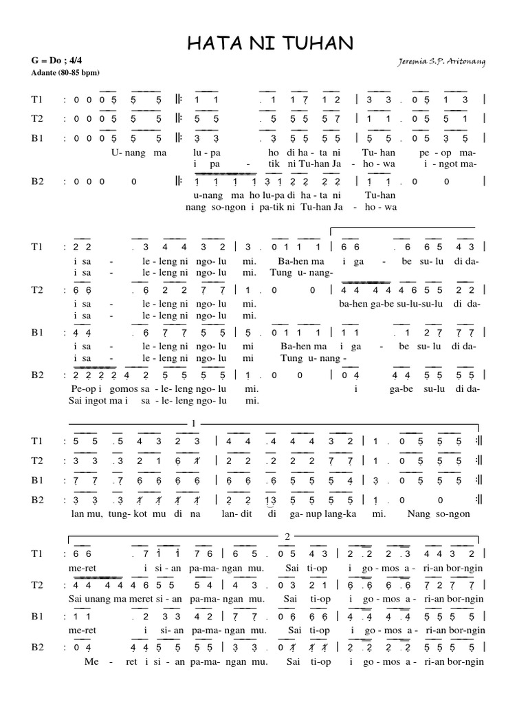 Hata Ni Tuhan Revisi | PDF