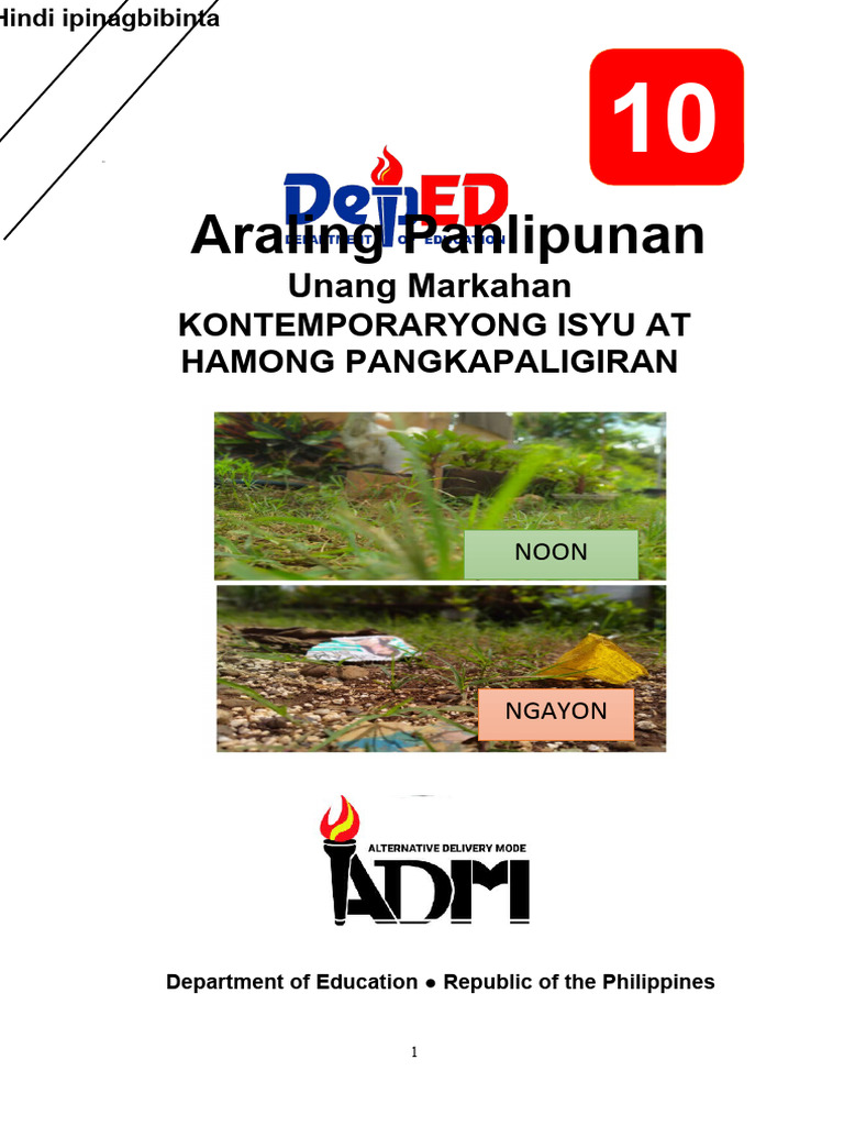 AP10 q1 Mod1 KontemporaryongIsyu v3 | PDF