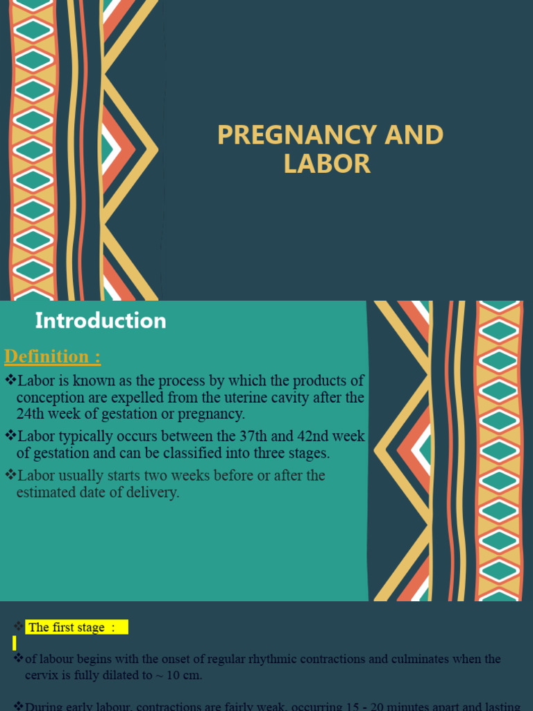 Lect-05 Pregnancy and Labor Exercise | PDF | Childbirth | Uterus