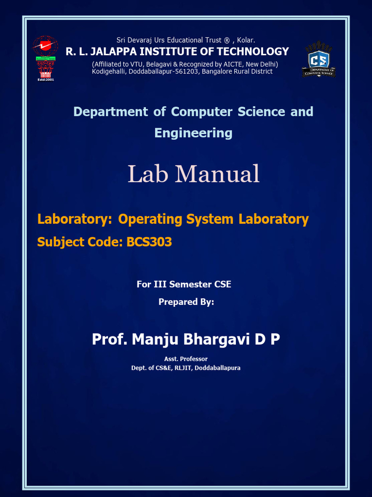 OS Manual 22444 | PDF | Process (Computing) | Engineering