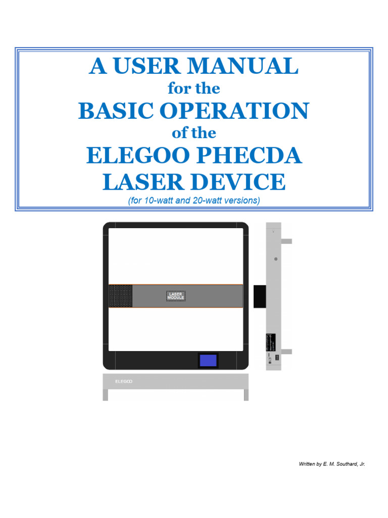 ELEGOO Phecda, Basic Operation Manual, v2 | PDF | Computer File | Directory (Computing)
