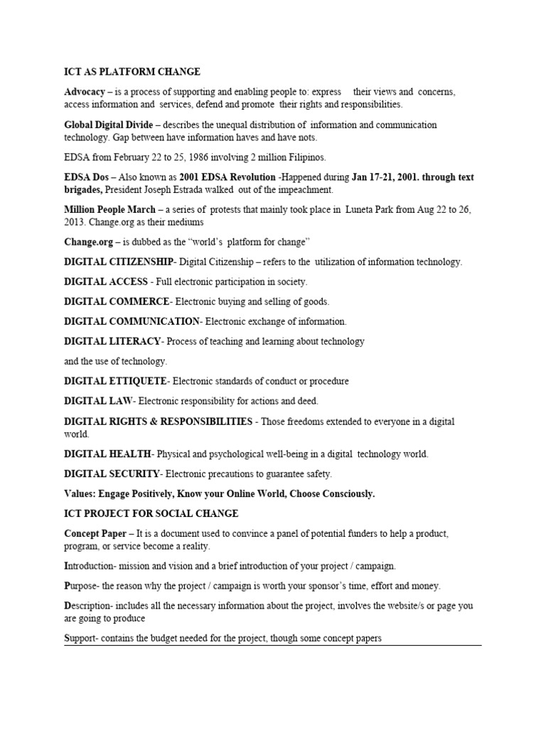 Etech Exam Reviewer | PDF | Podcast | Information And Communications Technology