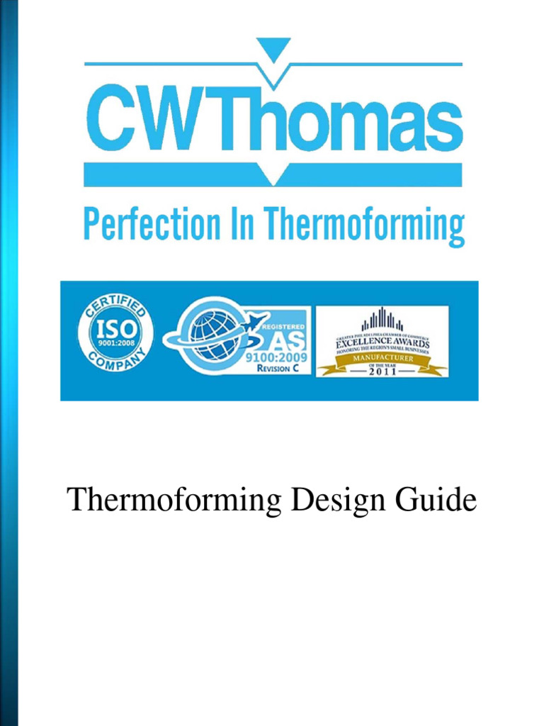 Thermoforming Design Guide | PDF | Poly(Methyl Methacrylate) | Thermoplastic