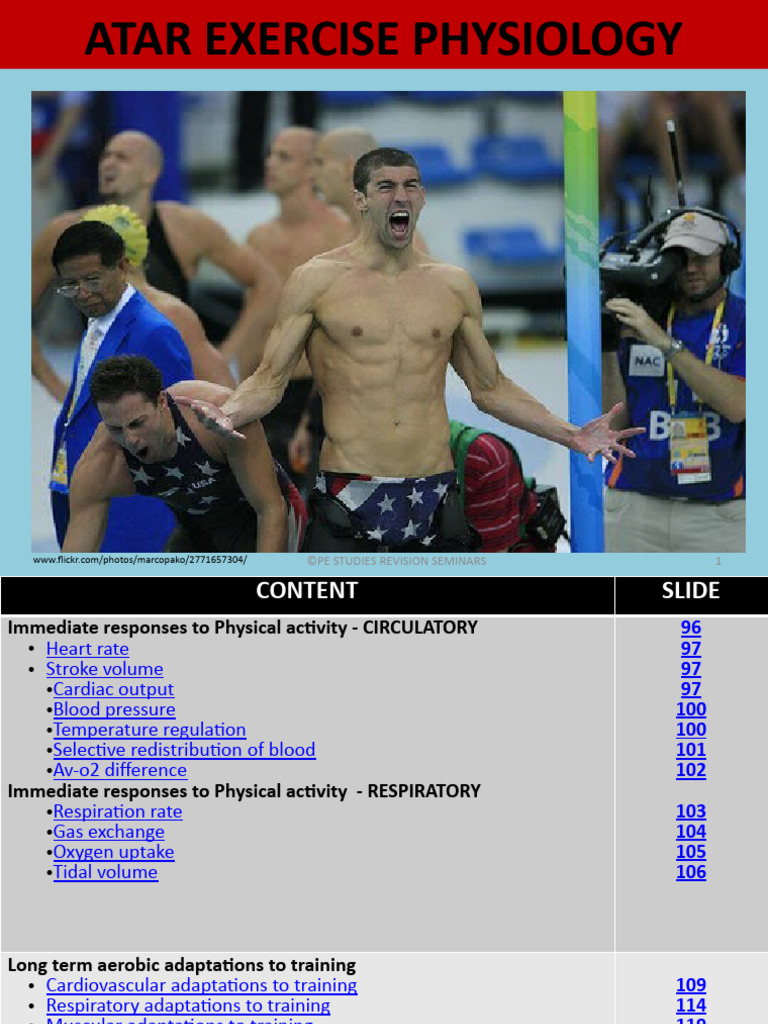 Stage 2 Exercise Physiology | PDF | Aerobic Exercise | Breathing