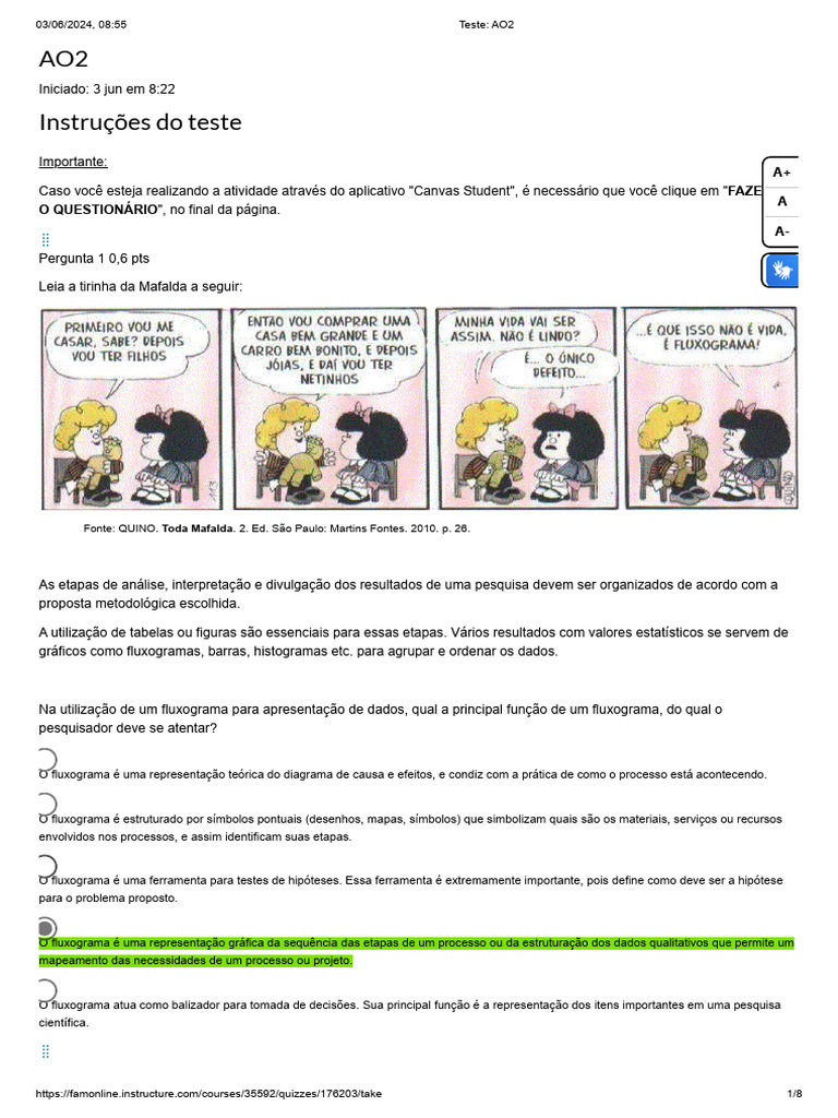 Teste AO2 - Metodologia Da Pesquisa Científica | PDF | Science | Método ...