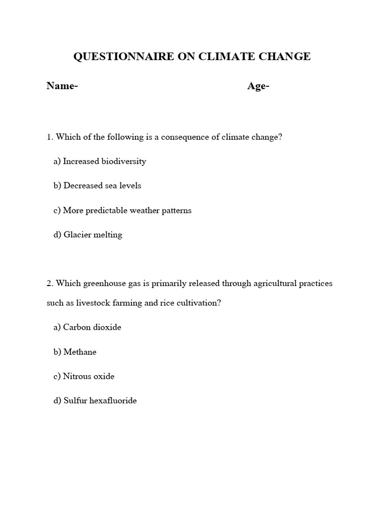 EVS Assignment | PDF | Climate Change | Greenhouse Gas
