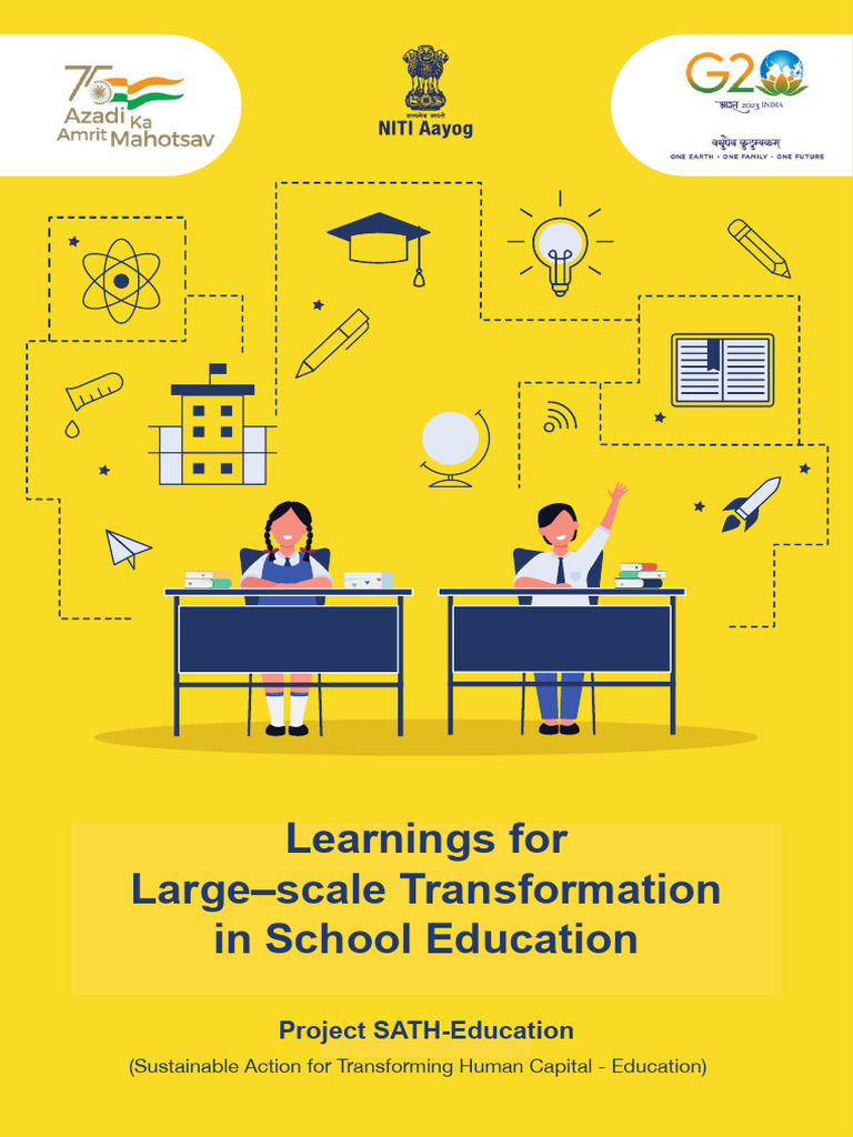 Project SATH Learings For Large Scale Tranformation in School Education ...