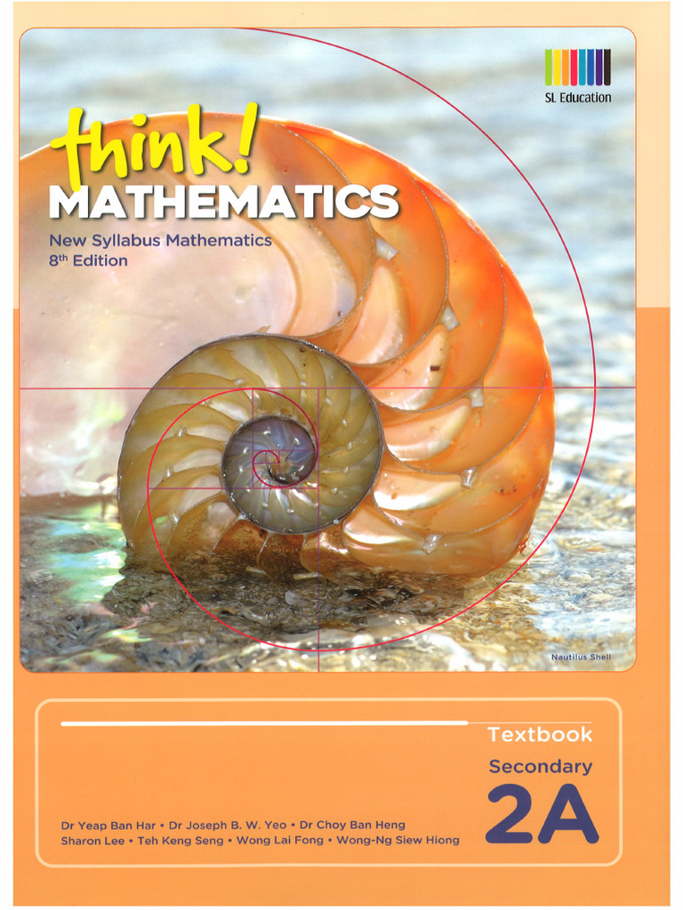 Think Mathematics 2A | PDF
