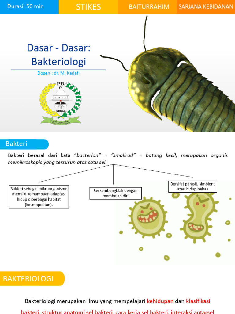 3 Dasar Dasar Bakteriologi | PDF | Sains & Matematika