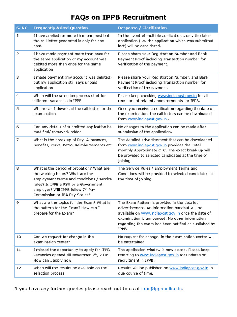 FAQs On Recruitment Process | PDF | Payments | Debit Card