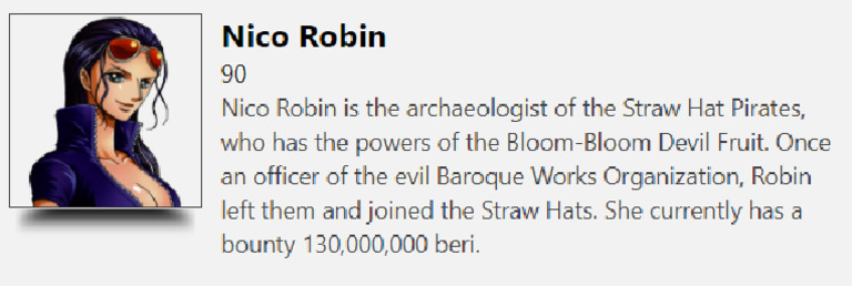 Nico Robin | PDF