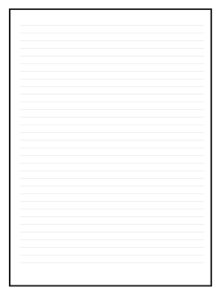 Watermark Writing Page | PDF