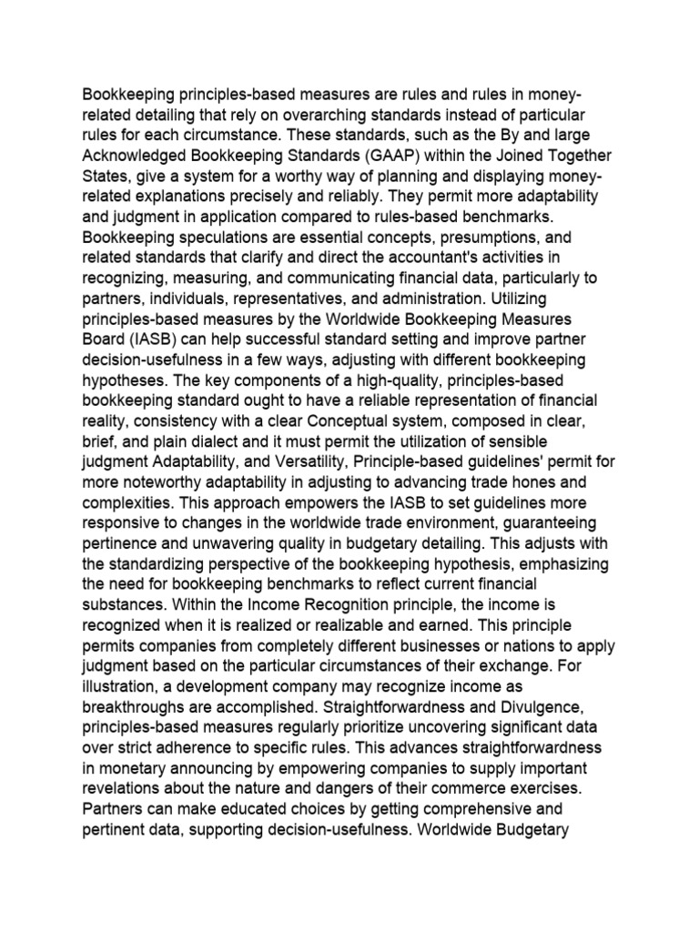 Bookkeeping Principles 1 | PDF | Bookkeeping | Income