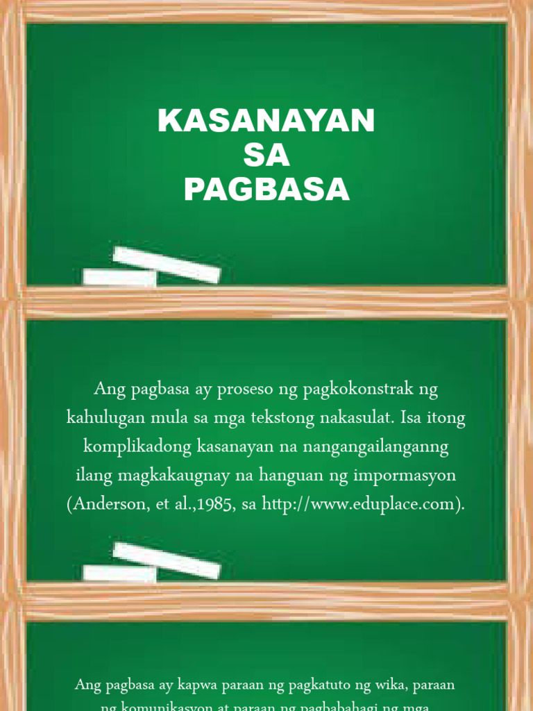 Kasanayan Sa Pagbasa SHS | PDF