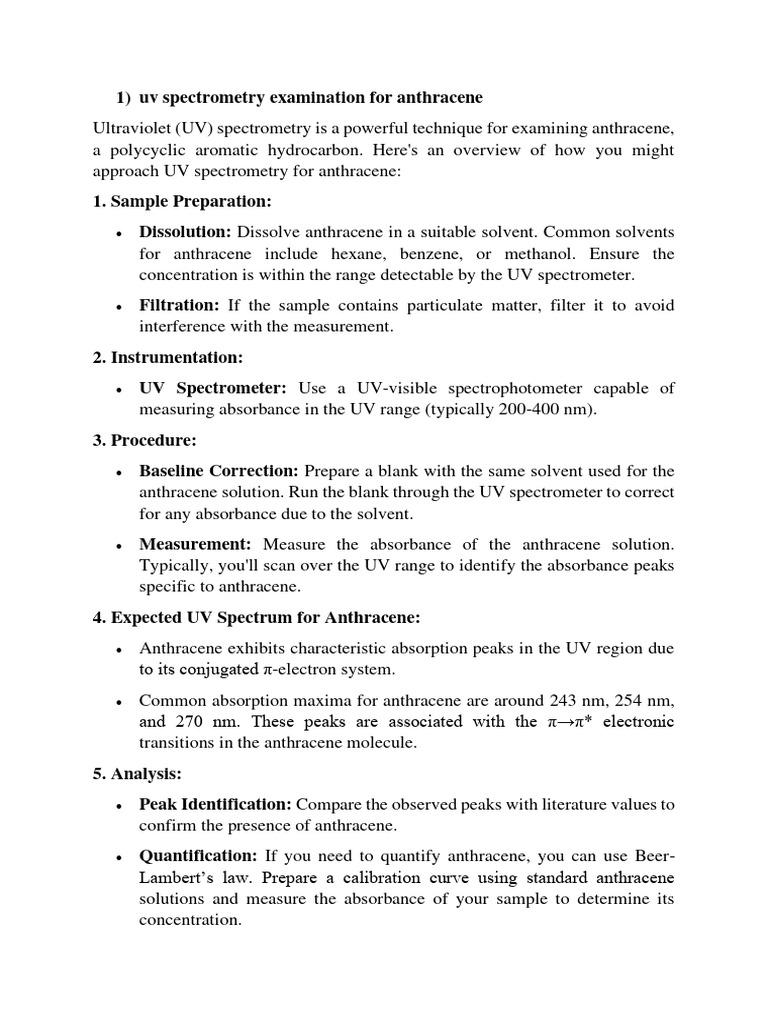 Chemical Science Exam 2 | PDF | Ultraviolet–Visible Spectroscopy ...