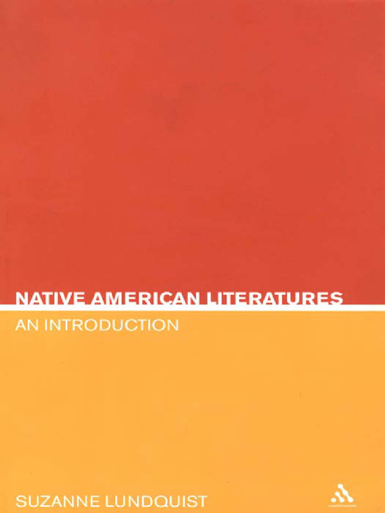 Native American Literatures - An Introduction | PDF | Social Science