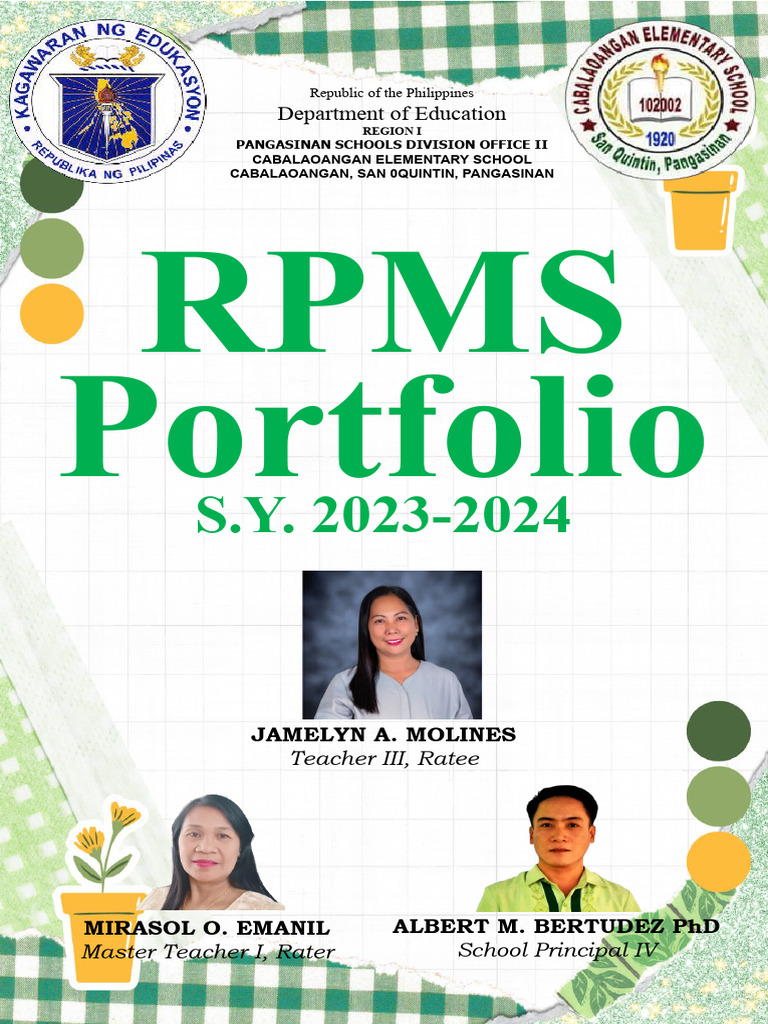 Rpms Cover Jam | PDF | Learning | Lesson Plan