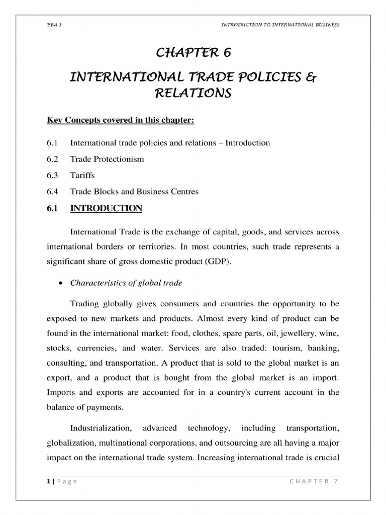 International Business - Chapter 6 | PDF