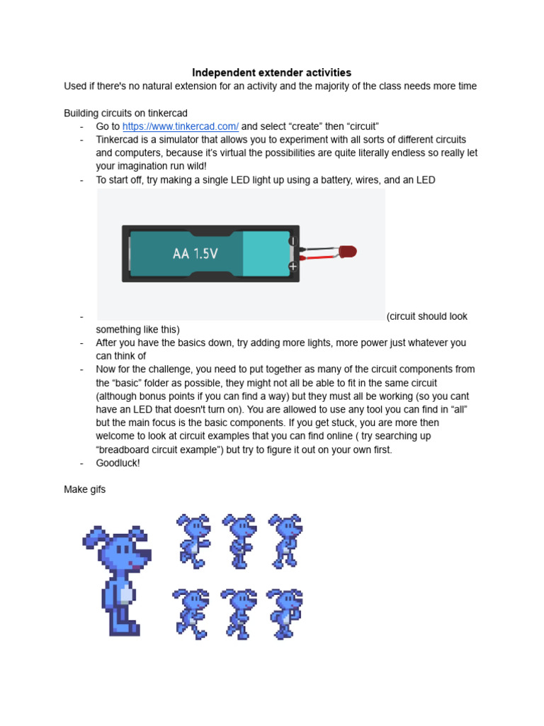 Robotics Lesson Plans | PDF