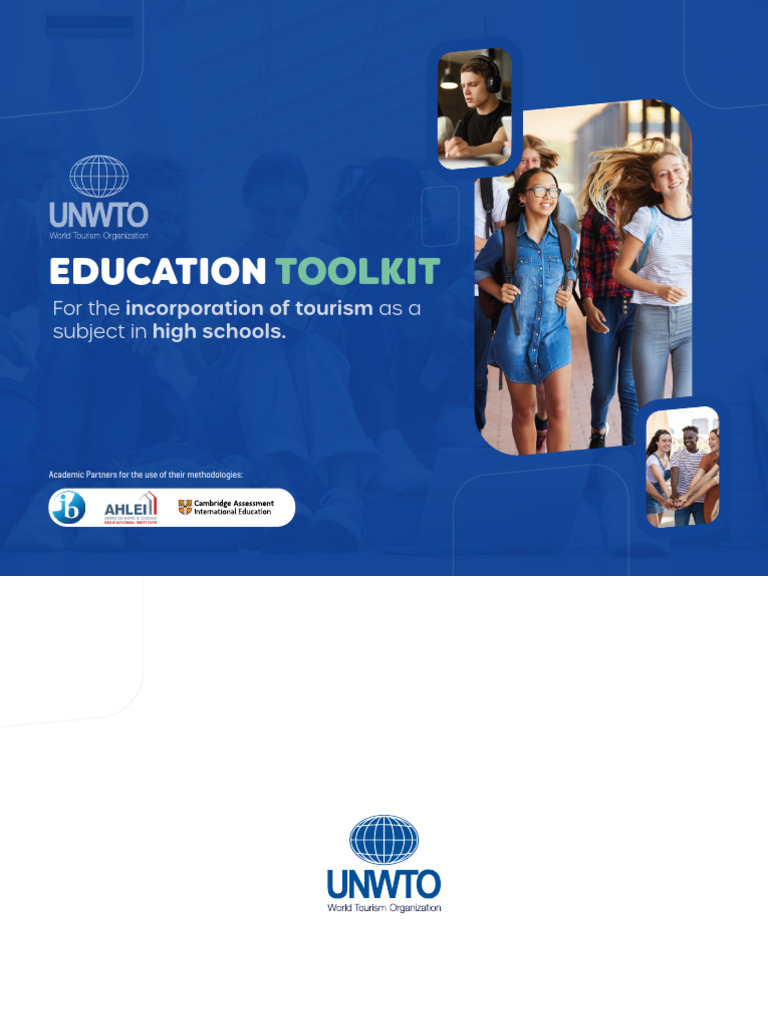Unwto Education Toolkit Final Digital Version | PDF | Tourism | Vocational Education