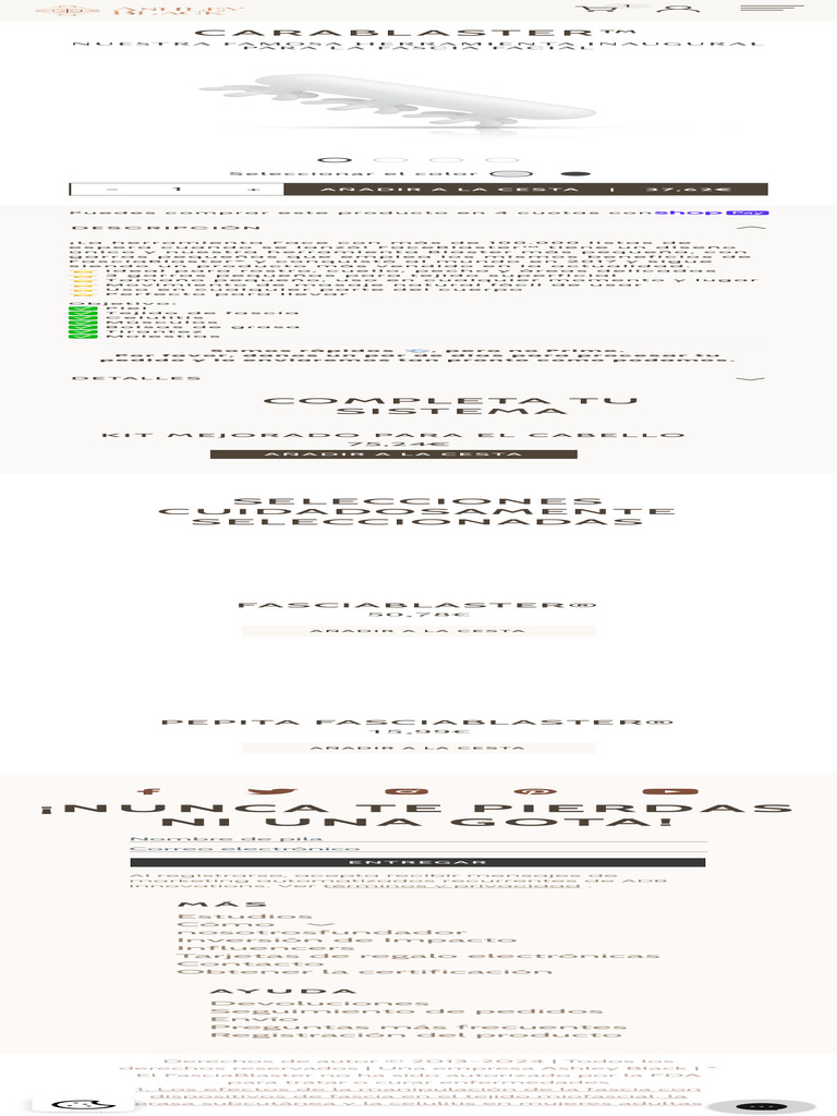 FasciaBlaster® FaceBlaster™ - Ashley Black Guru | PDF