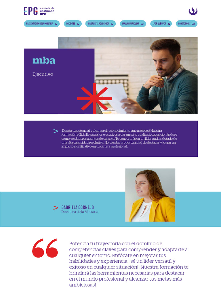 UPM-24 MBA Ejecutivo Malla Curricular | PDF | Máster en Administración ... UPM-24 MBA Ejecutivo Malla Curricular | PDF | Máster en Administración ...