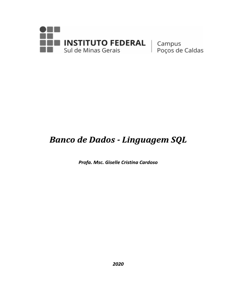 Apostila SQL | PDF