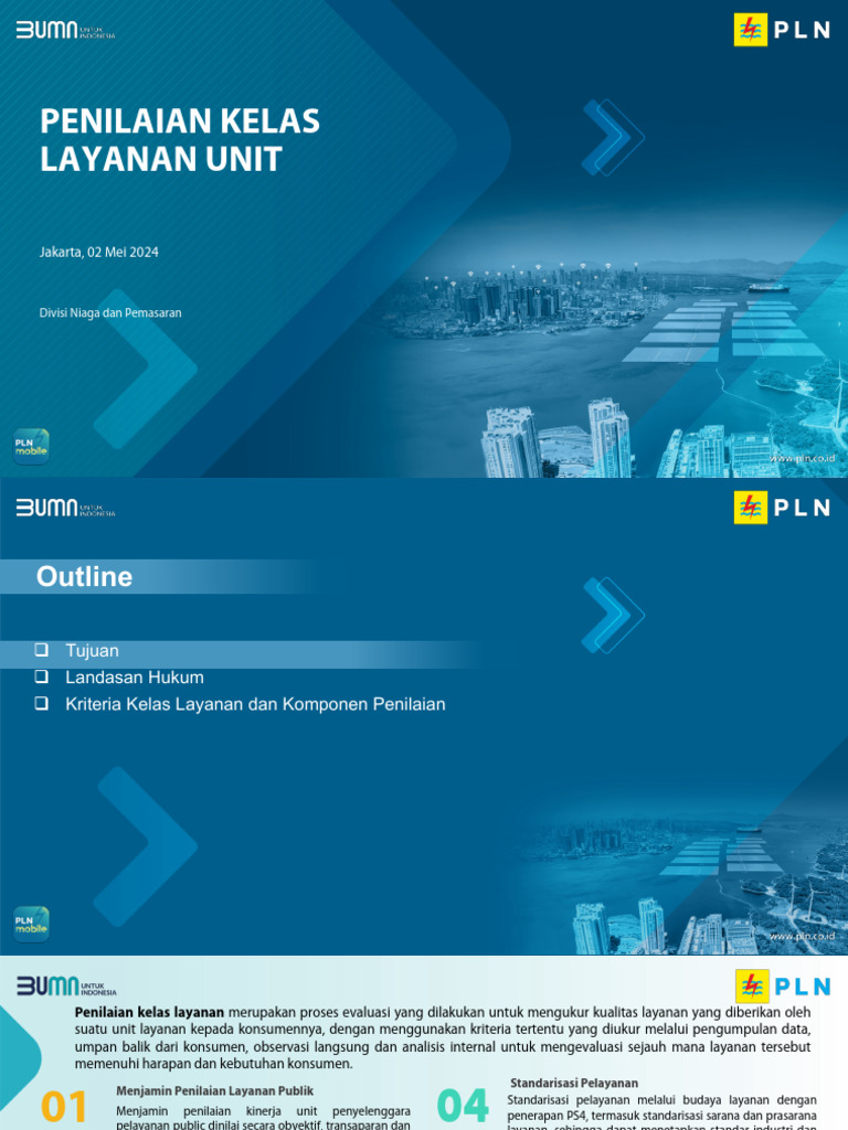 Penilaian Kelas Layanan Unit Layanan | PDF