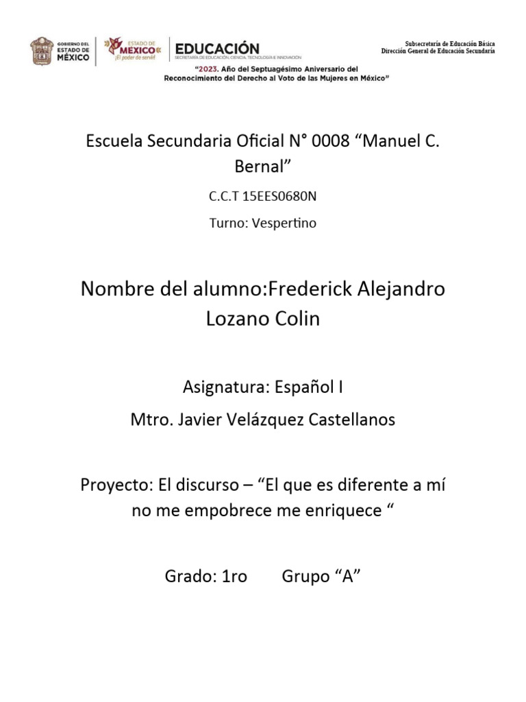 Formato De Car tula 1 j PDF