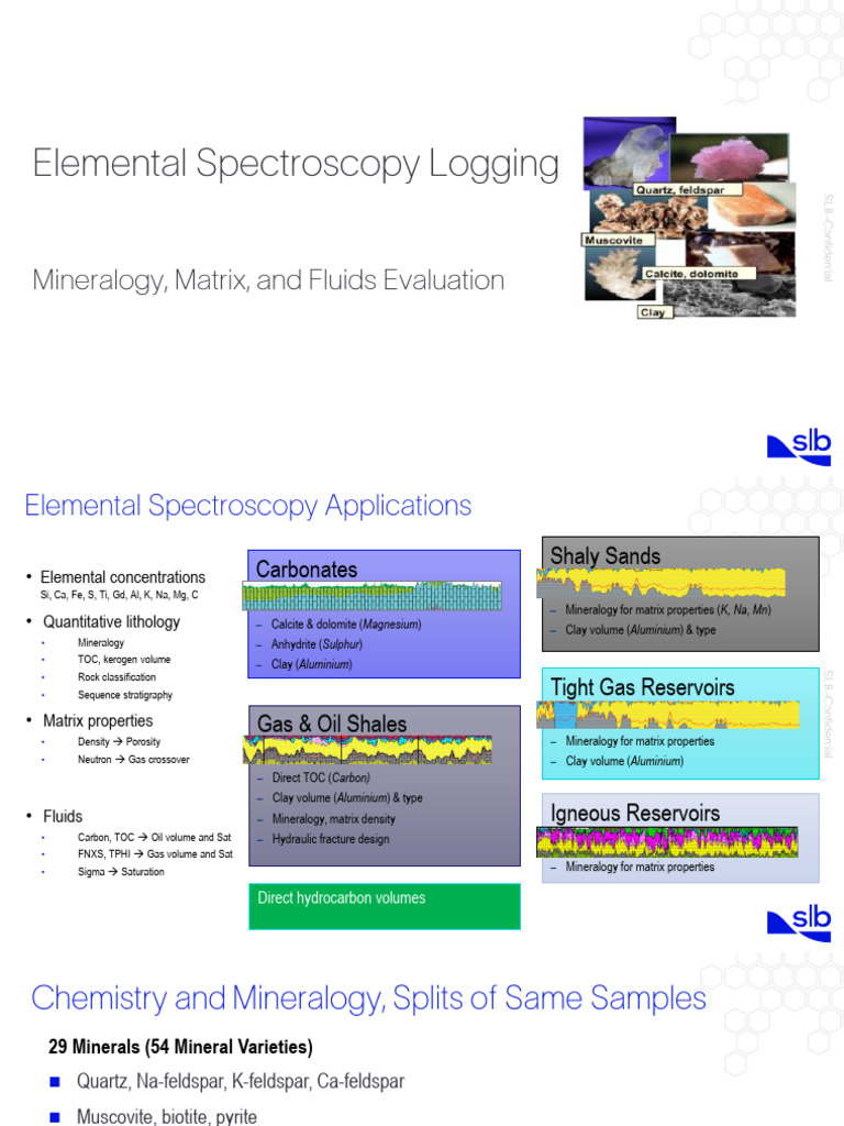 Litho Scanner - Pulsar Examples | PDF | Minerals | Shale