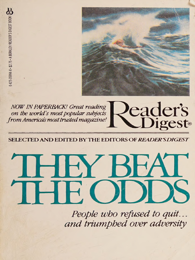 They Beat The Odds - Editors of Reader's Digest - 1983 - Berkley ...