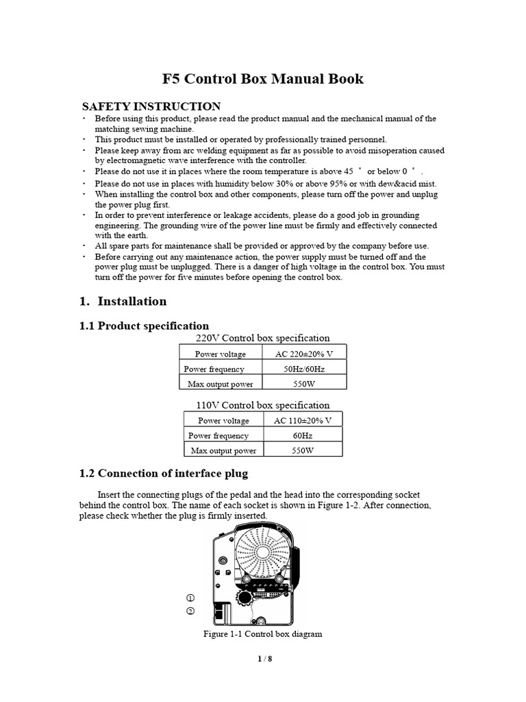 Jack F5 User Manual | PDF | Electrical Connector | Power Supply