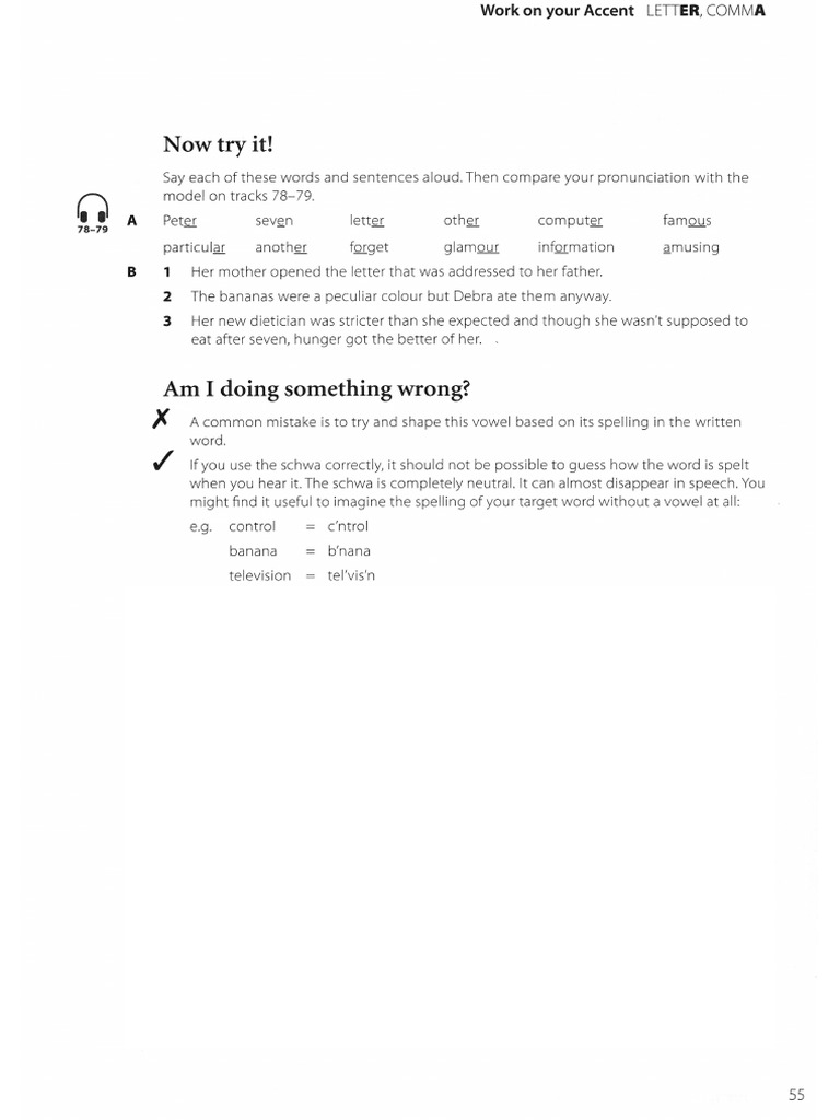 Pronunciation Practice | PDF