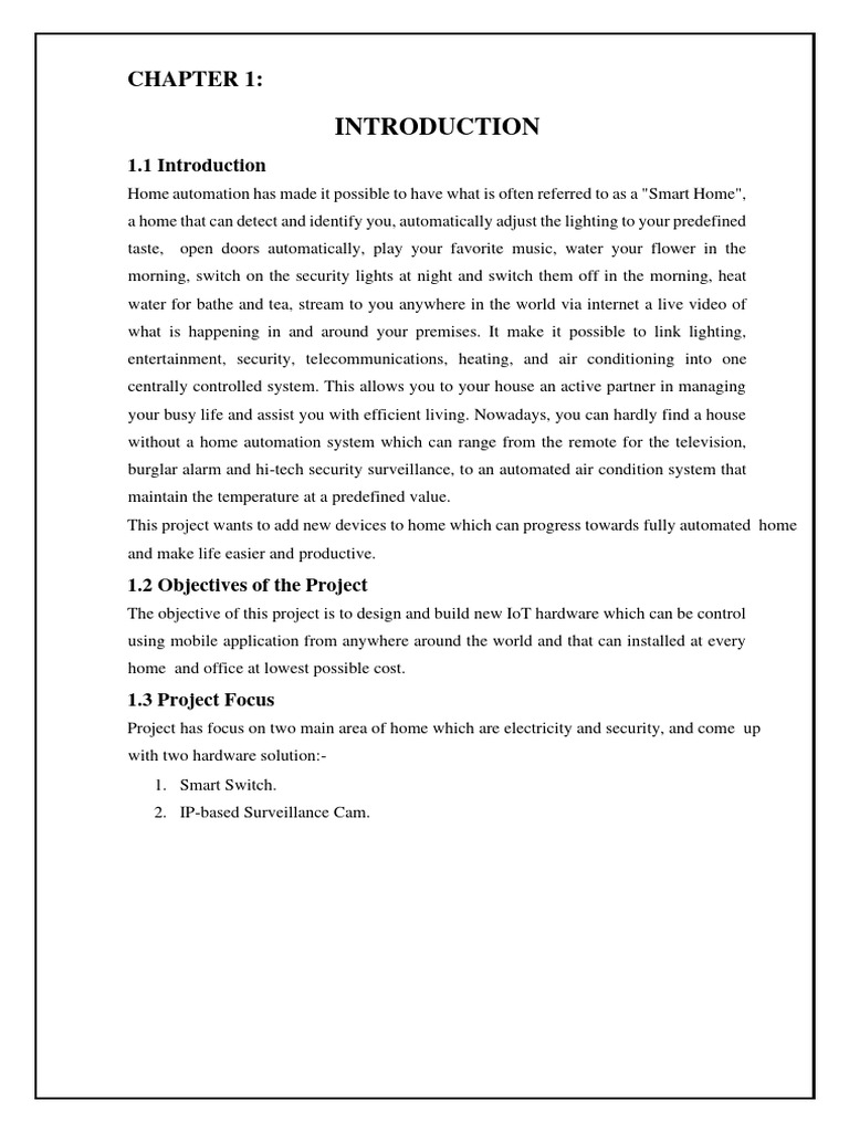 IoT Report | PDF | Application Software | Android (Operating System)