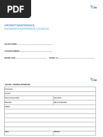 EASA Part 66 Practical Experience Logbook | PDF