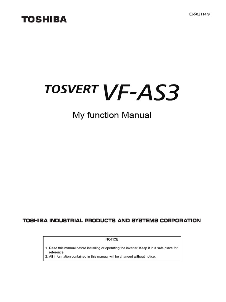 AS3 My Funcition User Manual E6582114 Rev 1 | PDF | Programmable Logic Controller | Parameter ...
